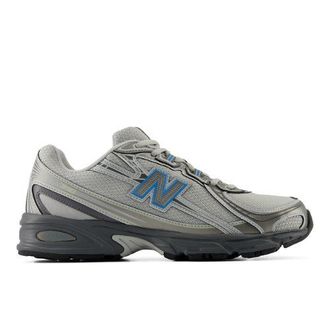 New Balance Unisex 740 in Grau/Blau, Synthetik, Gr&ouml;&szlig;e 38.5