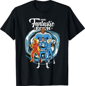 MARVEL The Fantastic Four: First Steps Family Group Shot T-Shirt
