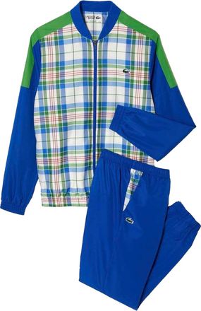 Lacoste Trainingsanzug-Set f&uuml;r Herren (Blau/Gr&uuml;n)