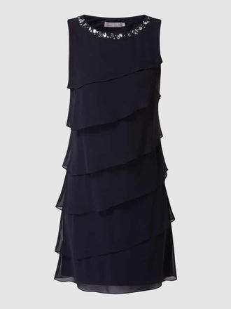 Christian Berg Cocktail Cocktailkleid im Stufen-Look