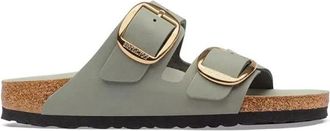 Birkenstock Femme, Chaussures, Vert, Taille: 39 EU Arizona Big Buckle Oiled Leather