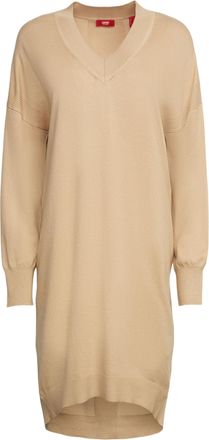 Esprit Damen 113EE1E364 Kleid, 285/SAND, S