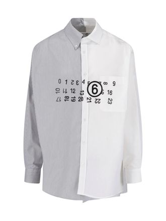 Maison Margiela Asymmetrical Shirt Numeric