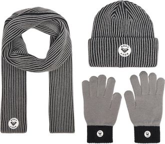 Roxy Set M&uuml;tze, Schal und Handschuhe Roxy WBEO-RX-SW346-004-AW26 Grau