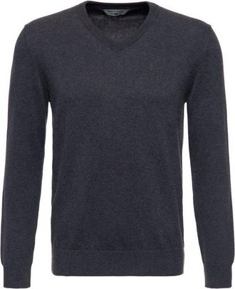 Way of Glory Strickpullover mit dezenter Logo-Stickerei auf der Brust