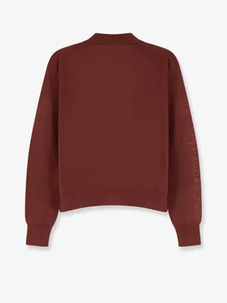 SOEUR Womens Sweater Fleming Merino Brown Wool