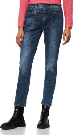 Street One Damen A375916 Jeanshose Loose, Brilliant mid Indigo wash, W28/L30