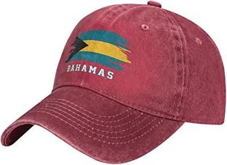 Generic Casquettes De Golf Drapeau des Bahamas S&eacute;chage Rapide Sun Protection Casquettes R&eacute;glable Visiere pour Homme Randonn&eacute;e Course