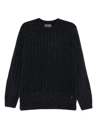 Liu Jo round-neck sweater - Bleu