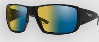 Smith GuideS Choice Matte Black Sonnenbrille cp glass plrcmc ylw blu m