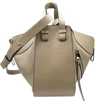 Loewe Sac &agrave; main Hammock Pre-owned - Femme - Pre-owned - Gris - Taille: ONE Size