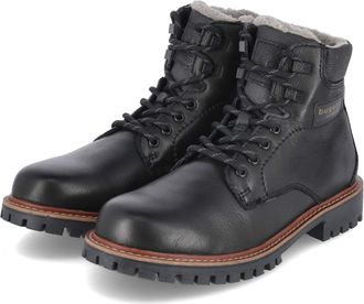 Bugatti 321AUH501000-1000 Stiefel mit Warmfutter Leder & Textil Herren in schwarz - Gr. 47