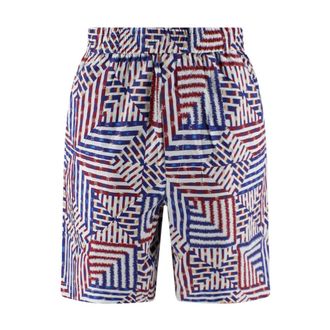 Isabel Marant Gemusterte knielange Bermuda-Shorts - - Shorts - Herren - Mehrfarbig - S