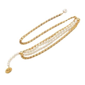 Chanel Ceinture vintage Chanel 31 RUE Cambon Pre-owned - Femme - Pre-owned - Jaune - Taille: ONE Size