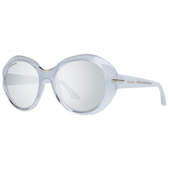 Longines Longines, Femme, Accessoires, Gris, Taille: ONE Size Lunettes de Soleil Femme Gris Rondes Miroir