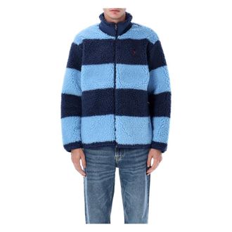 Polo Ralph Lauren Homme, Vestes, Multicolore, Taille: XL Veste en Polaire &agrave; Rayures