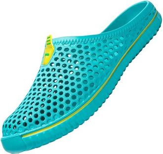 Saguaro Chaussures de Jardin Homme Femme Chausson Douce Anti-Slip Pantoufle Extérieur Intérieur Chaussons 45EU Bleu