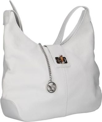 Caprice Sac à Main pour Femme 9-61029-42, Nappa Blanc