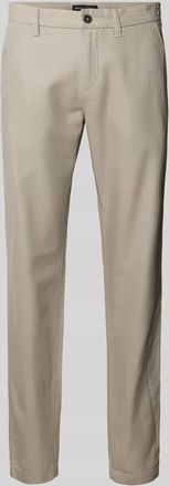 Marc O'Polo Tapered Chino aus Baumwoll-Leinen-Mix Model OSBY JOGGER