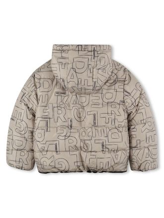 Karl Lagerfeld Reversible Down Jacket - Beige