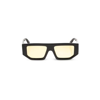 Off-white unisex, Accessoires, Noir, Taille: ONE Size Geometric Lunettes de soleil