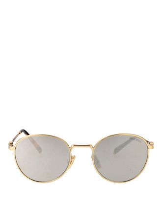 Miu Miu Sonnenbrille - Gold