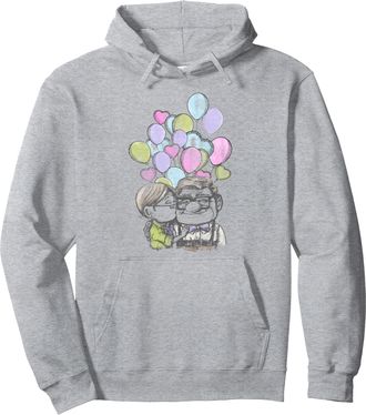 Disney Pixar Up Carl und Ellie Love Pullover Hoodie