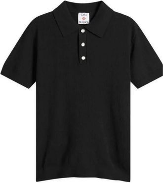 Casablanca Homme, Tops, Noir, Taille: XL Polo