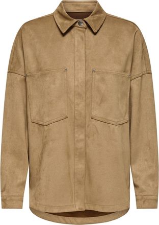 Only Onljanine-Stina Life Faux Su Shacket PNT