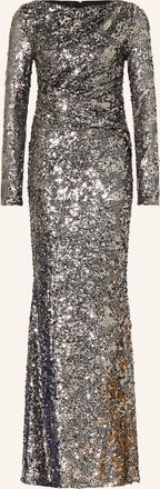 Talbot Runhof Talbot Runhof Abendkleid Mit Pailletten silber