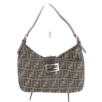 Fendi Pre-owned Zucca Schultertasche - - Pre-owned - Damen - Braun - ONE SIZE