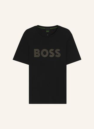 HUGO BOSS T-Shirt Tee Logo Future Regular Fit schwarz