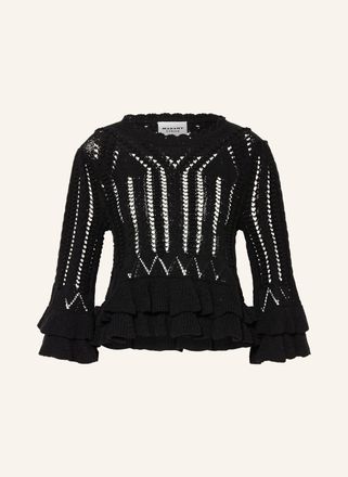 Isabel Marant Marant &Eacute;toile Pullover Norma Mit Volants Und 3/4-Arm schwarz