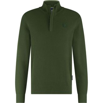 State of Art Pull Half Zip Structure Vert Fonc&eacute;