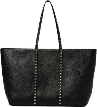 Valentino Garavani Femme, Sacs, Noir, Taille: ONE Size Rockstud Tote Bag Medium