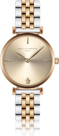 Amelia Parker Uhren in Ros&eacute;gold und Silber