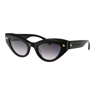 Alexander McQueen Stylische Sonnenbrille Am0407S - - Accessories - Damen - Schwarzk - ONE SIZE