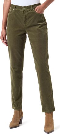 7 For All Mankind Roxanne Corduroy Winter Moss