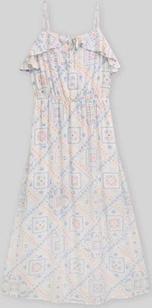 Tom Tailor Denim Schmales Kleid mit Leinen-Anteil