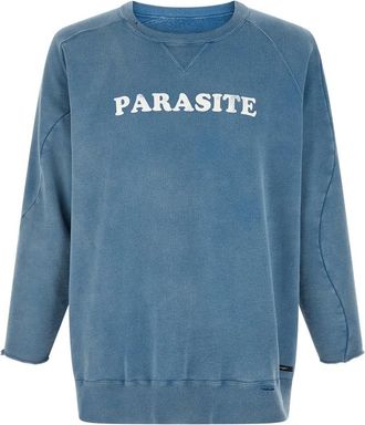 Undercover Homme, Sweatshirts et sweats &agrave; capuche, Bleu, Taille: 2XL SweaT-shirt ras du cou graphique