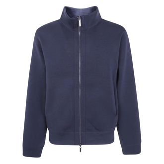 Emporio Armani Zip-throughs - Homme - Sweatshirts et sweats &agrave; capuche - Bleu - Taille: L