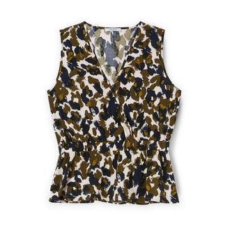 Motivi Ethnisches Top mit Lyocell-Mischung - - Tops - Damen - Mehrfarbig - M