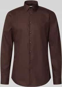 Jake*s Slim Fit Business-Hemd mit extra langem Arm