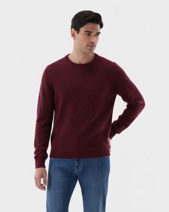 van Laack Rundhalspullover aus Kaschmir