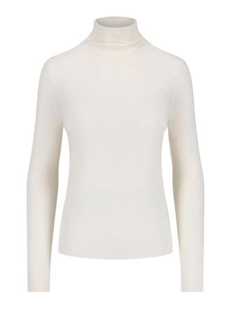 Lisa Yang Rundhalspullover - Weiß