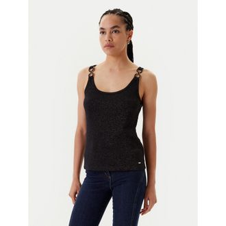 Morgan Top 251-DIDONI Schwarz Slim Fit