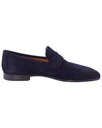 Magnanni Penny Loafer aus Veloursleder mit flexibler Sohle in