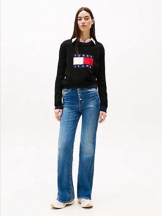 Tommy Hilfiger Jean évasé Sylvia taille haute