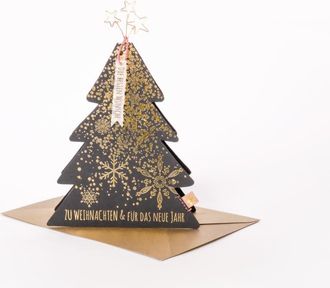 Good old Friends Bäumchen Karte Die besten Wünsche