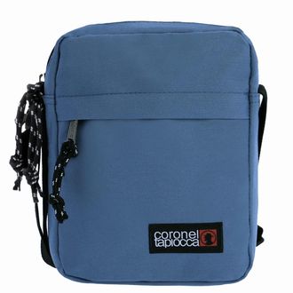 Coronel Tapiocca Herren Urban Umh ngetasche f r Herren Schultertasche Casual Taschen und Rei verschluss, Hellblau, 17.5 x 22 x 5.5 cm